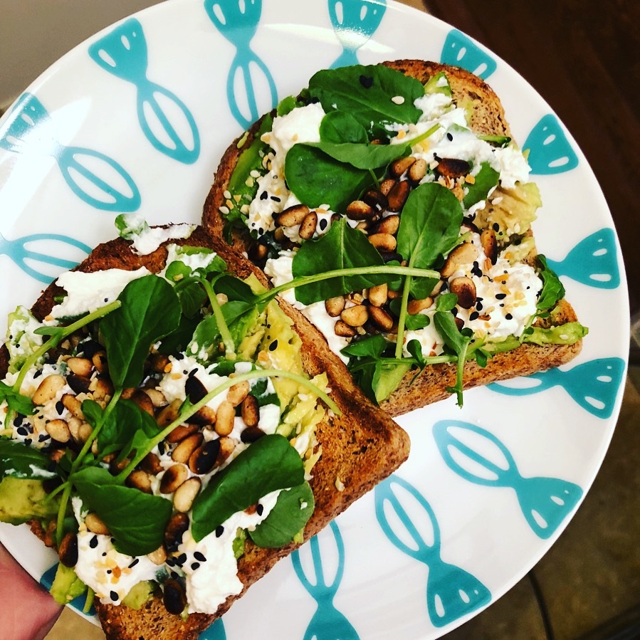 Avocado Ricotta Toast – Sprinkle Twist